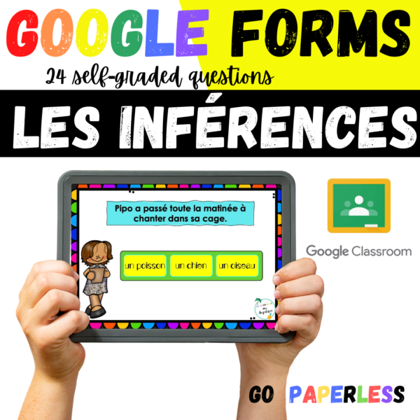 GOOGLE FORMS Inférence Compréhension SET 1 - Lecture CE1, CE2 - La ...