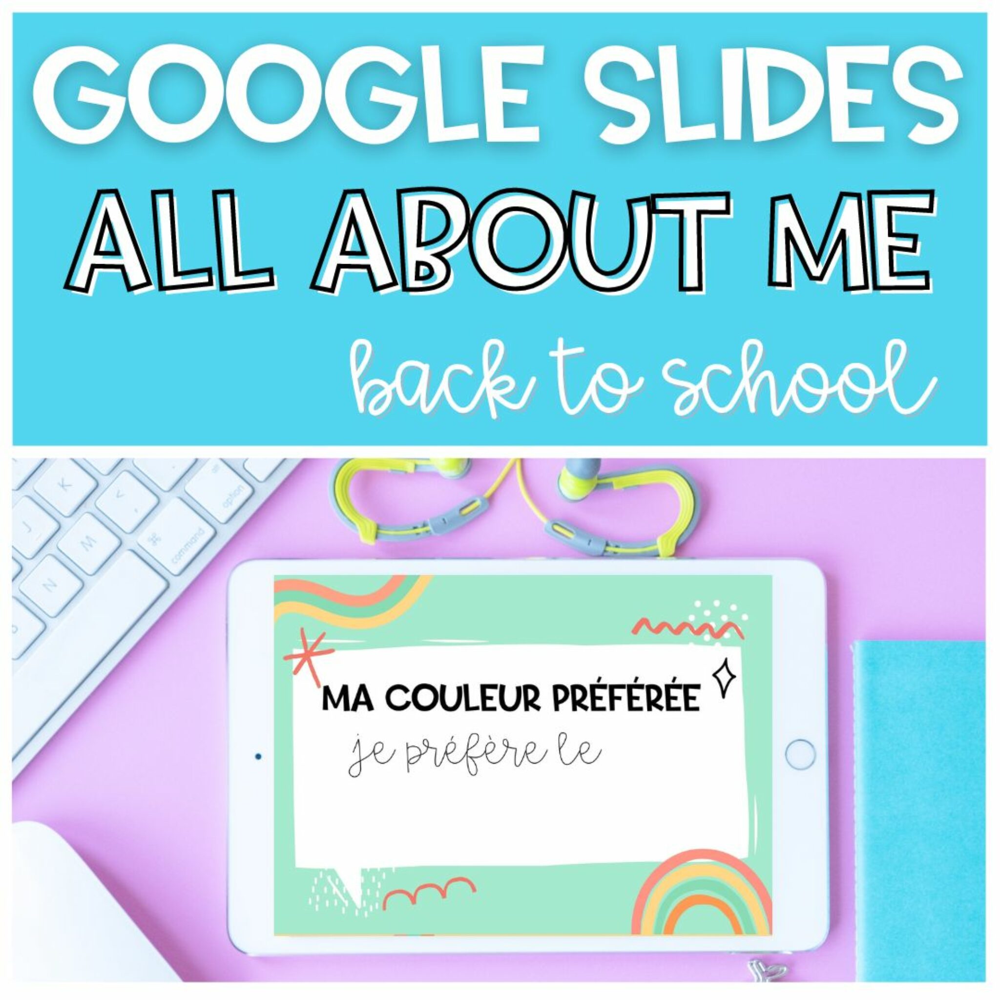 GOOGLE SLIDES Tout sur moi | Rentrée - Lecture, Production écrite CE1 ...