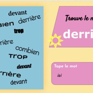 GOOGLE SLIDES Mots invariables CE1 CE2 - Etude de la Langue, Production ...