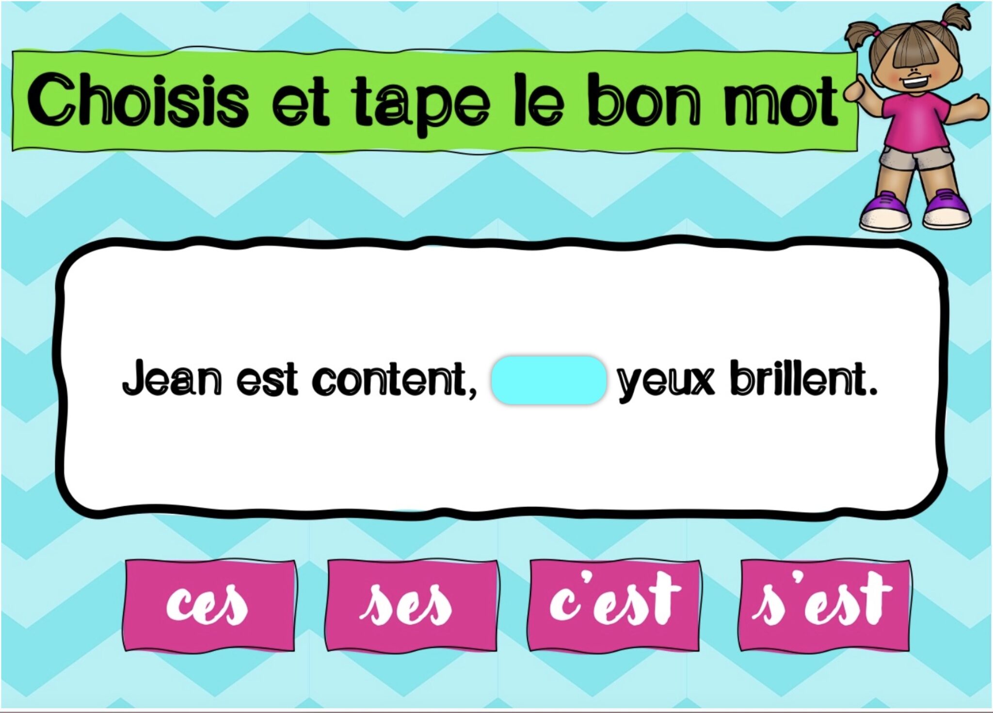 Homophones Homonymes C'EST S'EST SAIS SAIT CES SES - Etude de la Langue ...