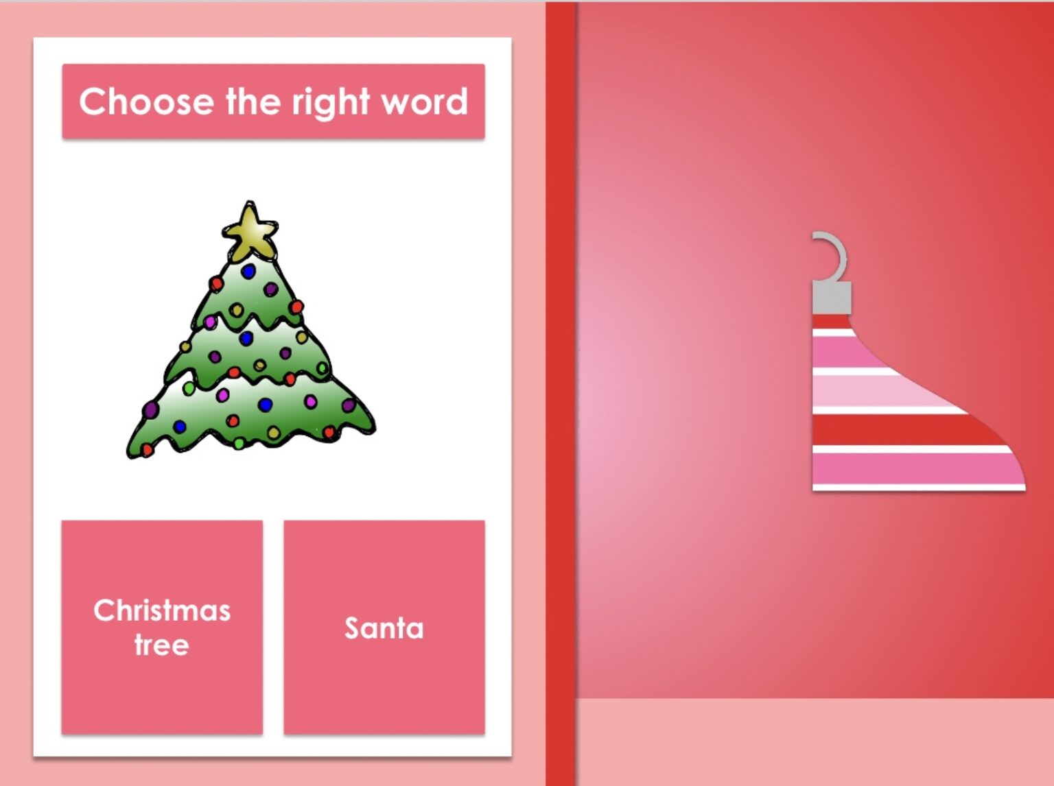 Christmas Vocabulary Activities GOOGLE SLIDES Noël en Anglais SET 3 ...