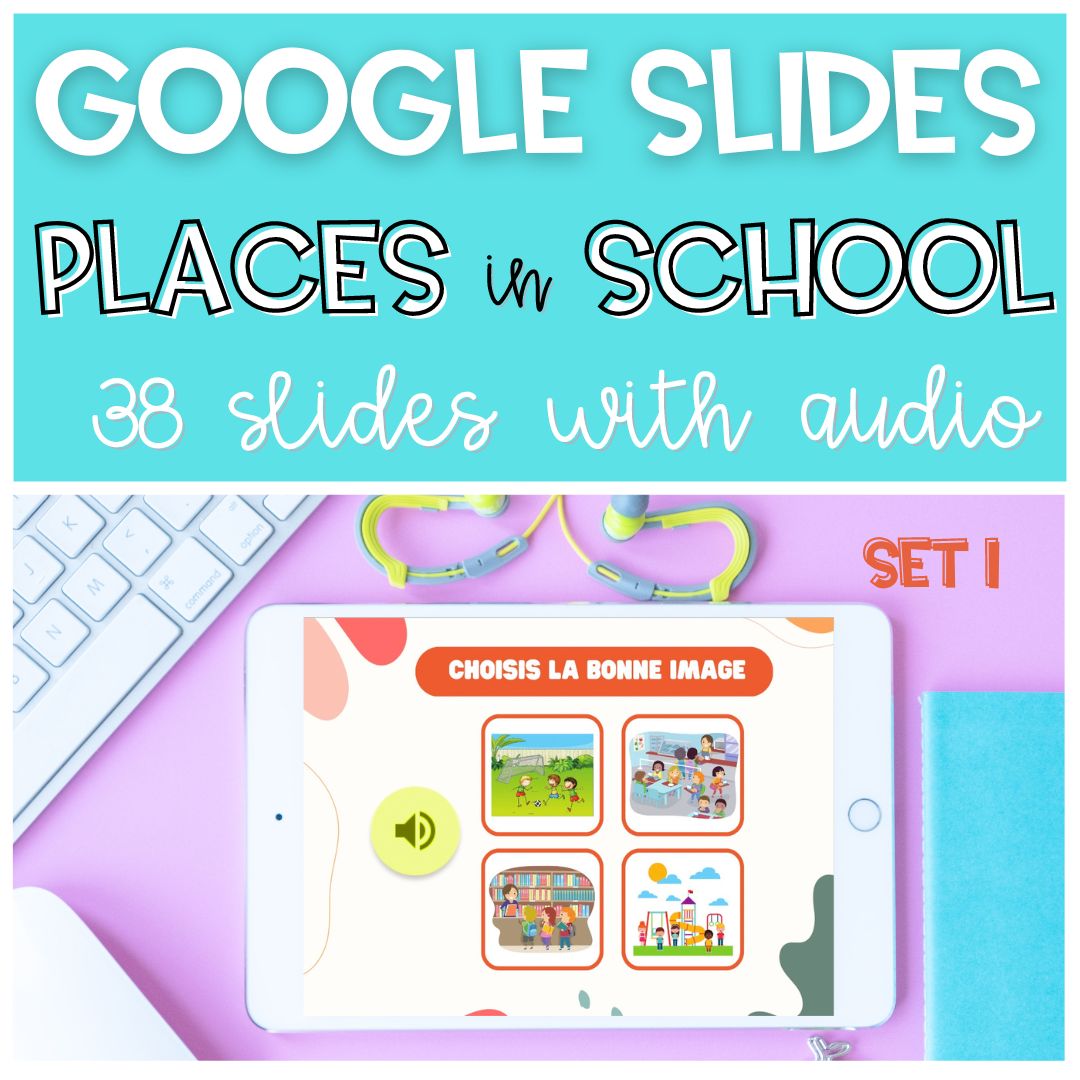 GOOGLE SLIDES Mon école SET 1 - Etude de la Langue Divers - La Salle ...