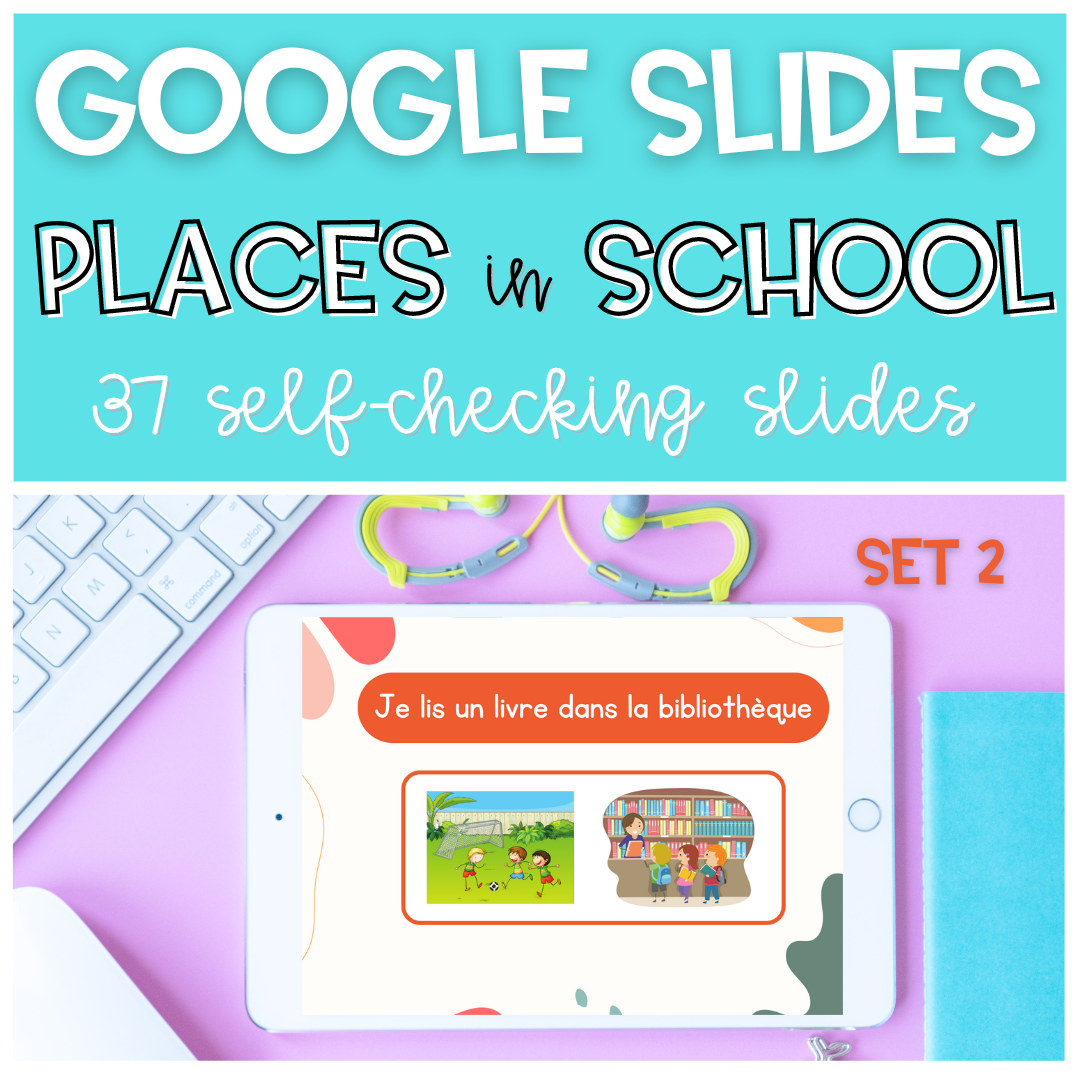 GOOGLE SLIDES Mon École SET 2 - Divers - La Salle des Maitres