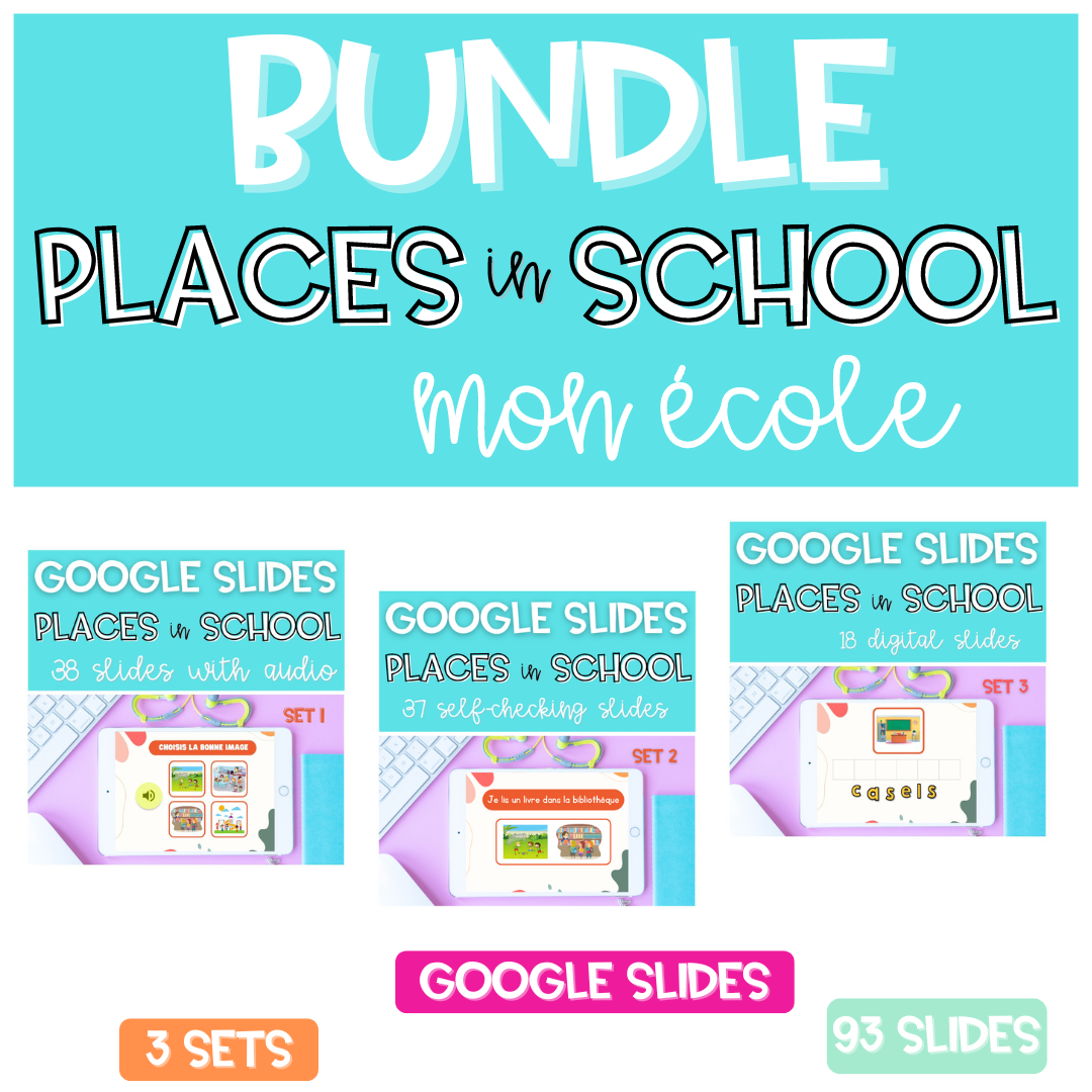Ensemble GOOGLE SLIDES Mon École - Etude de la Langue Divers - La Salle ...