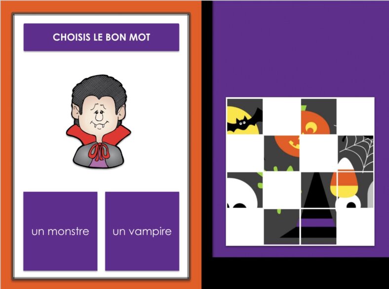 Halloween GOOGLE SLIDES Lecture SET 3 - Etude de la Langue CE1, CE2 ...