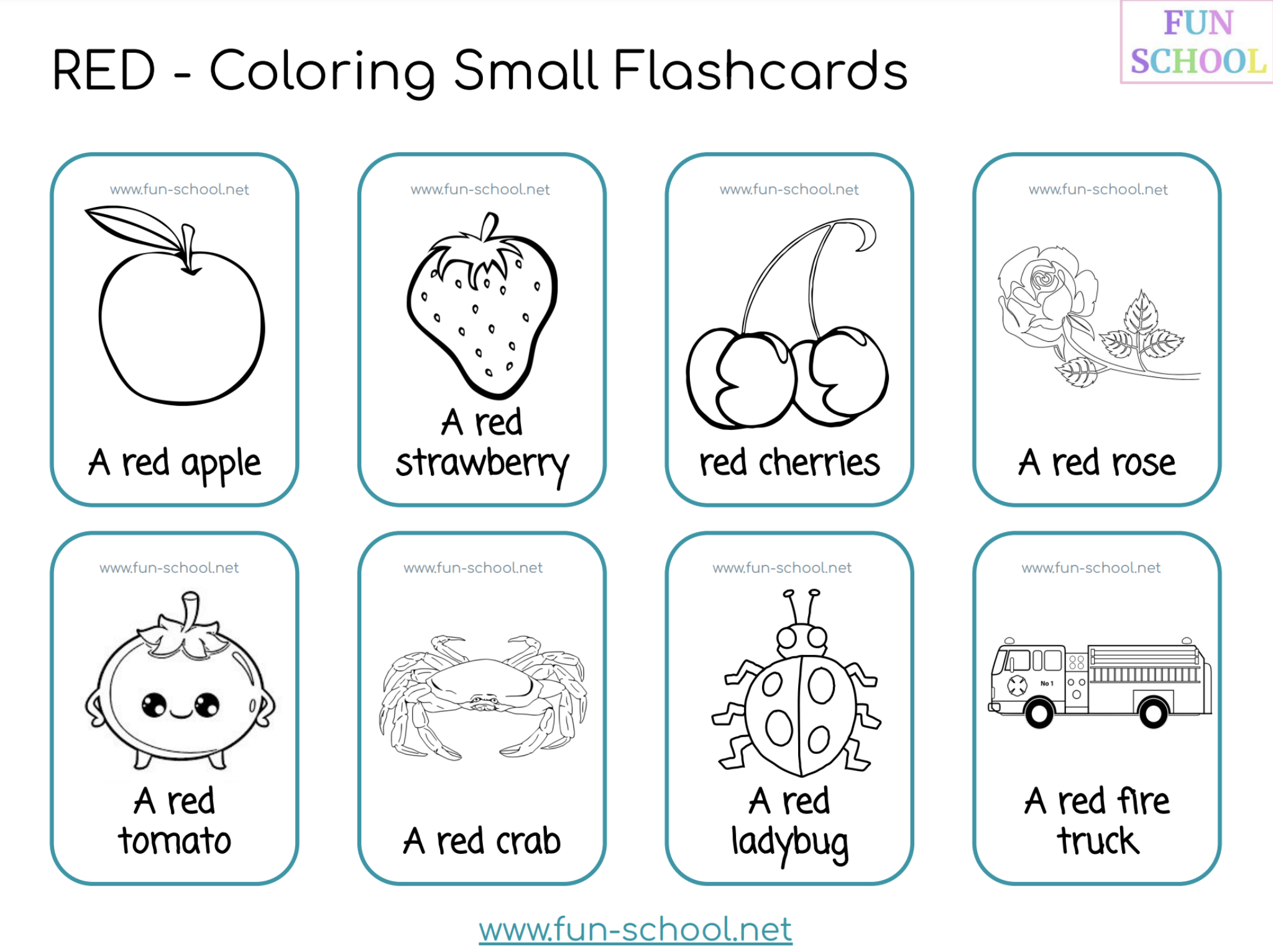 RED _ FULL ENGLISH LESSON - Anglais CE1, CE2, CM1, CM2, CP, Maternelle ...