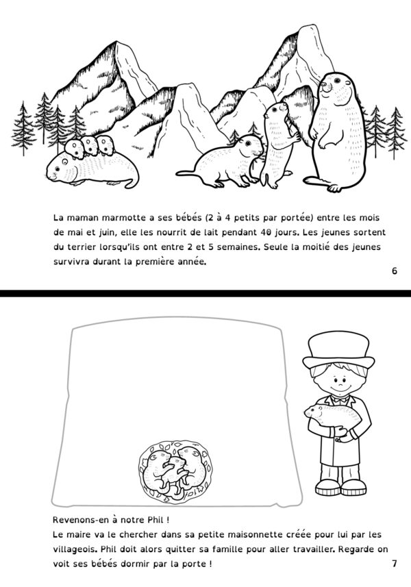 Le jour de la Marmotte - Geographie, Lecture CE1, CE2, CP - La Salle ...