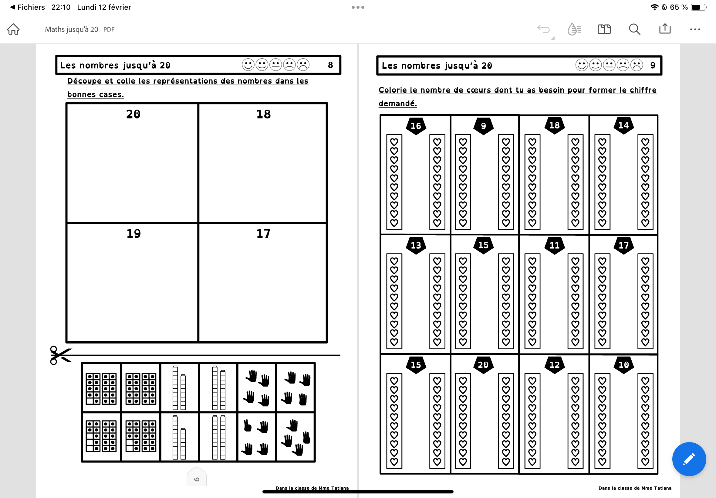 Fichier exercices mathématiques jusqu’à 20 - Mathématiques CP - La ...